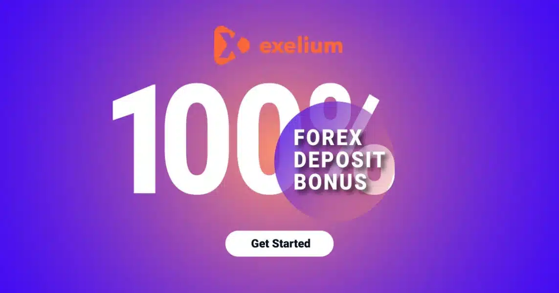 Forex 100% Investment Bonus with $10000 at Exelium
